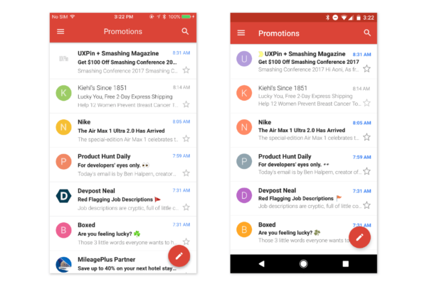 Diferencias clave al diseñar para iOS vs Android – uxfacil.com Diferencias clave al diseñar para iOS vs Android – uxfacil.com
